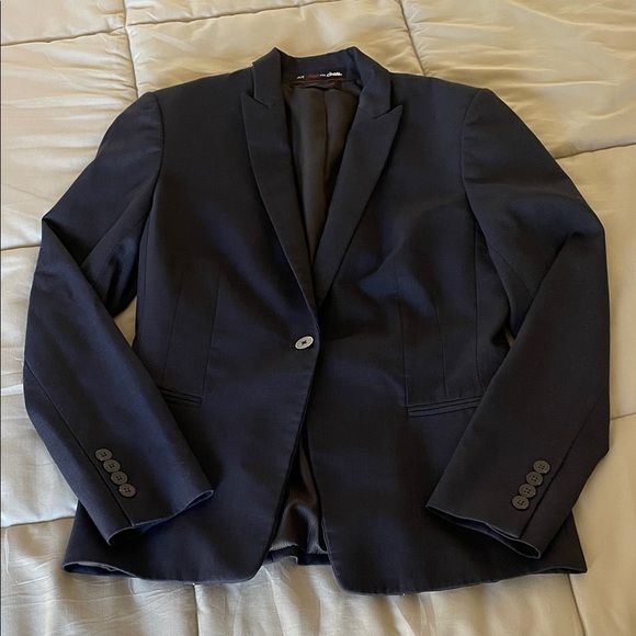 Cintas | Jackets & Coats | Ar Red For Cintas Navy Blue Blazer | Poshmark
